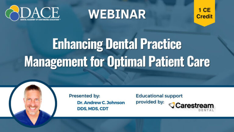 Dental CE Course Library - Dental Academy of Continuing Education